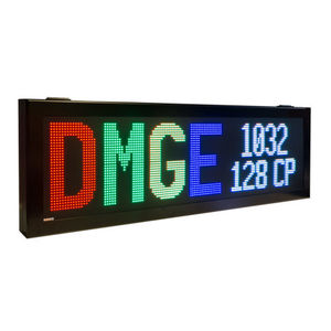 Alphanumeric display - DMAE616 - DITEL - large-format / outdoor