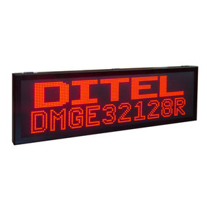 Alphanumeric display - DMGE1032128C - DITEL - large-format / outdoor
