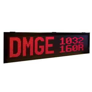 Alphanumeric display - DMGE101696C - DITEL - large-format / outdoor