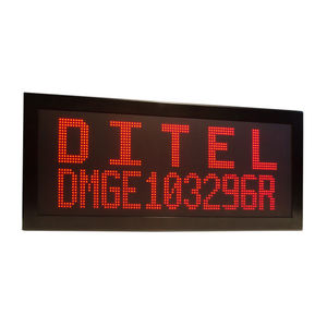 Alphanumeric display - DMGE103264 - DITEL - large-format / outdoor
