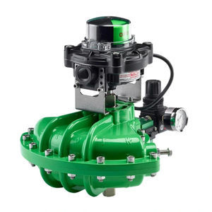 Pneumatic valve actuator - CP - Rotork - quarter-turn / Scotch yoke ...