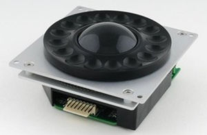 Mechanical trackball - Traxsys Input Products - panel-mount / 2 inch ...