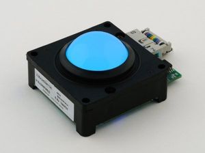 Mechanical trackball - Traxsys Input Products - panel-mount / 2 inch ...