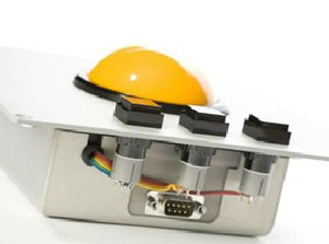 Mechanical trackball - 50 mm - Traxsys Input Products - panel-mount / 2 ...