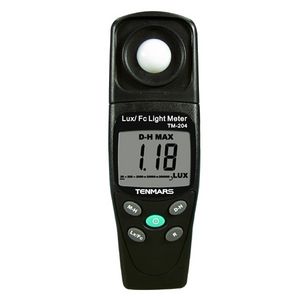Digital light meter - TM-218 - Tenmars Electronics - with data logger / UV