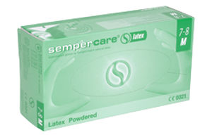 Clean room glove - Sempercare® vinyl - Sempermed - chemical protection / vinyl / latex