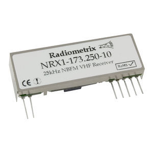 Radio receiver - RX1M series - Radiometrix - digital / radio telemetry ...