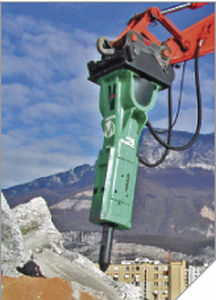 Hydraulic breaker - V32, V32MS - Montabert - for heavy-duty carriers ...