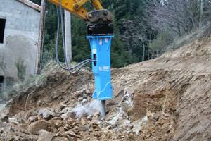 Hydraulic breaker - XL1700 - Montabert - for excavators / vertical