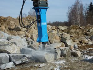 Hydraulic breaker - XL1000 - Montabert - for excavators / vertical