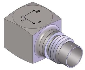 Triaxial accelerometer - 3023A - DYTRAN INSTRUMENTS - piezoelectric ...