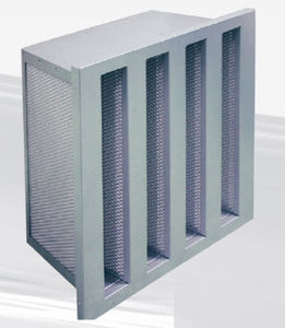 High-temperature filter / air / panel / pleated - MPHT series - Mikropor