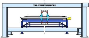 Fixed spray unit - Steelex International - paint