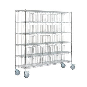 Wire mesh platform cart, Wire mesh platform trolley - All industrial ...