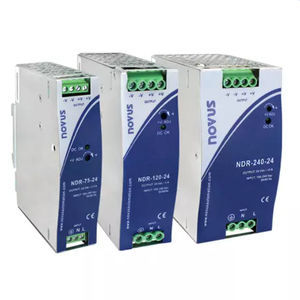 DIN rail power supply - EDA - Novus Automation - AC/DC / single-output / with short-circuit ...