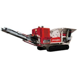 Jaw crusher - CAT - Matec - mobile / compact