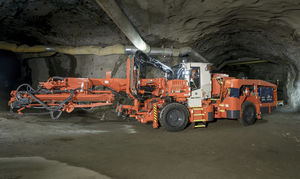 Tunnel jumbo drilling rig - DD321 - Sandvik Mining and Rock Technology ...