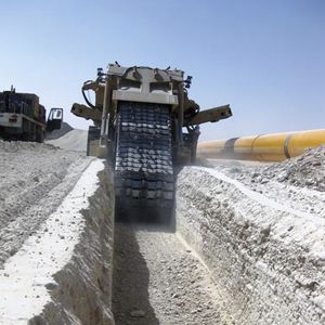 Rockwheel trencher - 975 - TESMEC - tracked