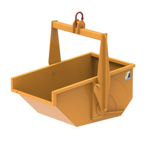 Trapezoidal self-discharging boat skip - AUTOVID PAL-C - Secatol SAS