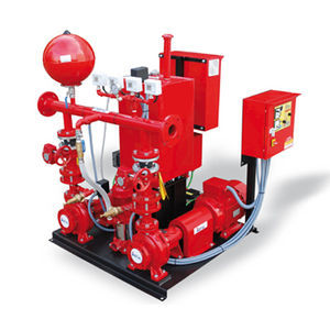 Centrifugal pumping unit - UNE 23500 - Bombas Ideal - water / with ...