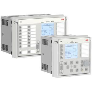 Feeder protection relay - REF615 - ABB Oy Distribution Automation - earth-leakage / voltage / power