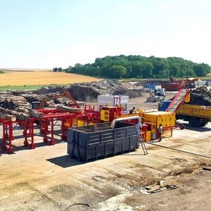 Log splitter - XYLOG 520 - RABAUD