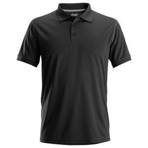 Work polo - 2718 - Snickers Workwear AB - polyester / cotton / black