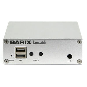 IP decoder - EXSTREAMER STORE&PLAY - Barix - audio