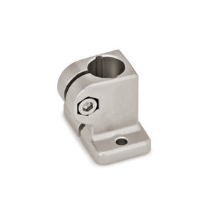 Round tube connector - GKF - Inocon GmbH - aluminum / screw-in / adjustable