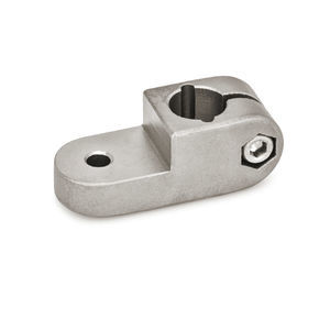 Round tube connector - BKZ - Inocon GmbH - stainless steel / adjustable