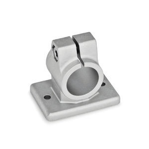 Round tube connector - FE - Inocon GmbH - stainless steel / adjustable