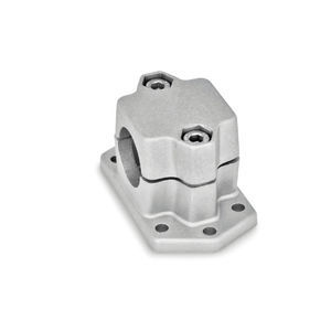 Round tube connector - BMA - Inocon GmbH - cast aluminum / adjustable