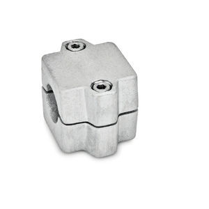 Round tube connector - BMT - Inocon GmbH - square / cast aluminum ...