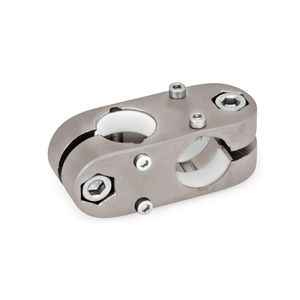 Round tube connector - KK.Z - Inocon GmbH - cross / cast aluminum ...