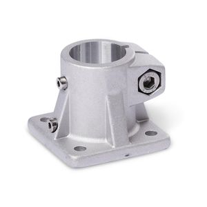 Round tube connector - KK.Z - Inocon GmbH - cross / cast aluminum ...