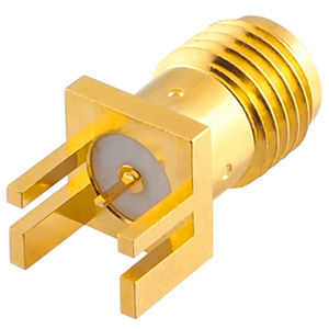 RF connector - SSMBJ-4PCB-H - JC CHERRY INC. - SSMB / aluminum / board