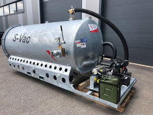 Stationary suction unit - S-VAC 5000 - Altro-Tec GbR - with vacuum pump
