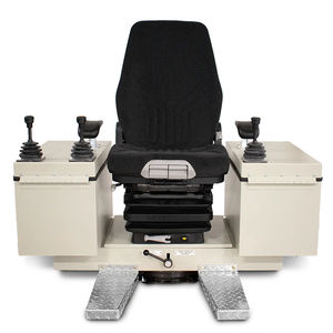 Crane operator seat - HFC-100 - J.R. Merritt Controls - swivel