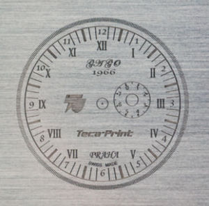 Pad printing cliché plate - B15 - Teca-print