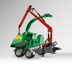 Mobile wood chipper - HEM 561 DL - JENZ GmbH Maschinen- und Fahrzeugbau