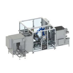 Robotic palletizing cell - Goldfuss engineering GmbH - packaging / compact