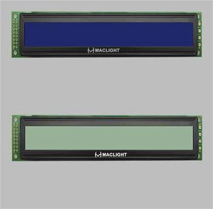 Monochrome display module - MLC161Y-1 - Maclight Display Co., Limited ...