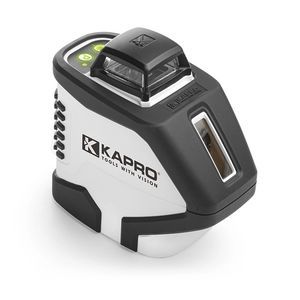 Battery-powered laser level - 873 PROLASER® VECTOR - KAPRO - IP54