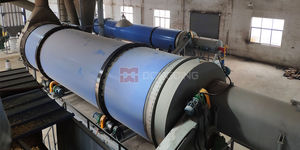 Hot air dryer - Pomace - Dongding Machinery - rotary drum / rotary
