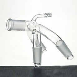 Glassware laboratory adapter - D161420 - Synthware glass - plain receiver