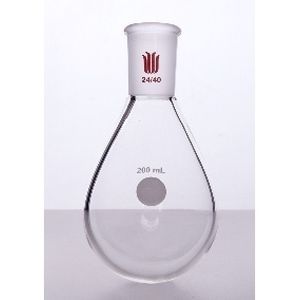 Round-bottom flask - F531100S - Synthware glass - glass / for laboratory