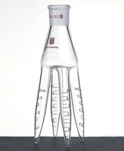 Glassware laboratory adapter - D161420 - Synthware glass - plain receiver