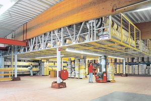 Roll storage carousel - All industrial manufacturers