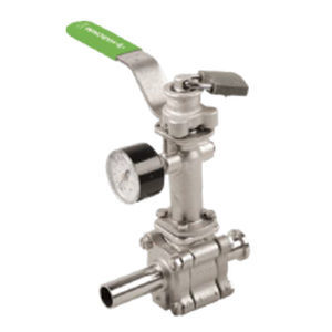 Ball valve - H29 - HABONIM - pneumatically-operated / threaded / weld