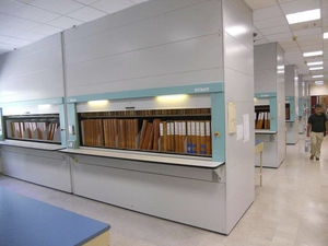 Archival storage carousel - All industrial manufacturers